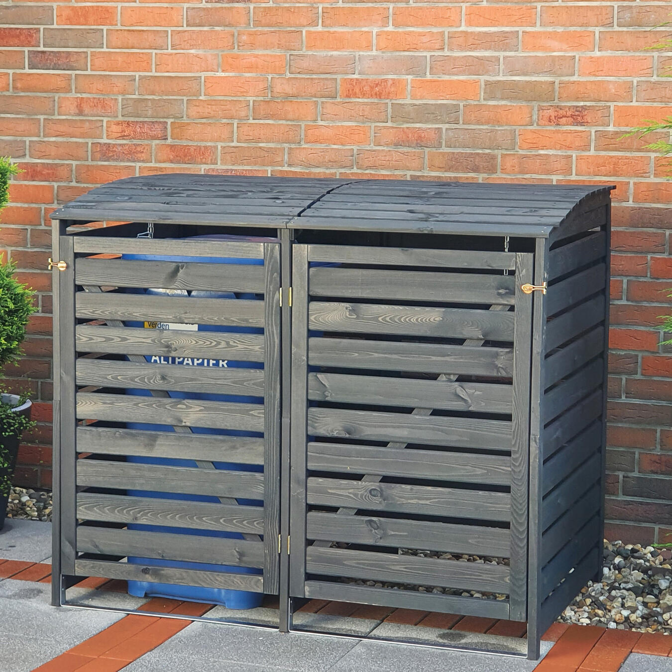 Mülltonnen-Box für 2 Tonnen - Beckmann GmbH & Co. KG